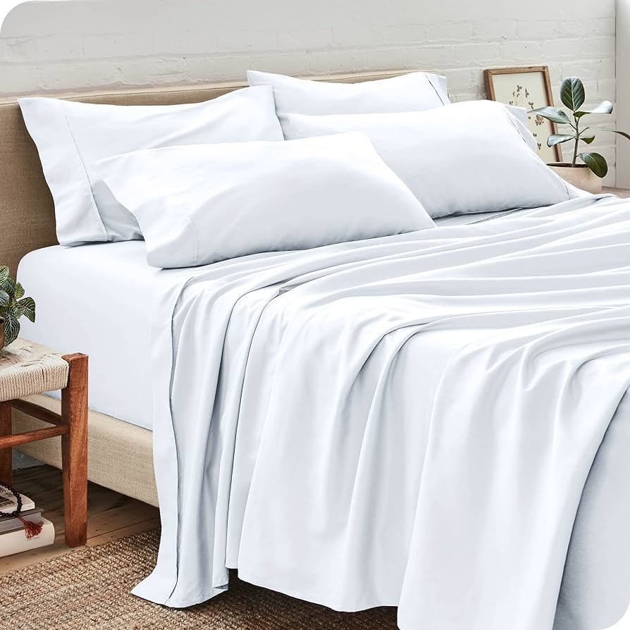 Pure White Cotton Bedsheets – Dasheki Home: Home and Garden
